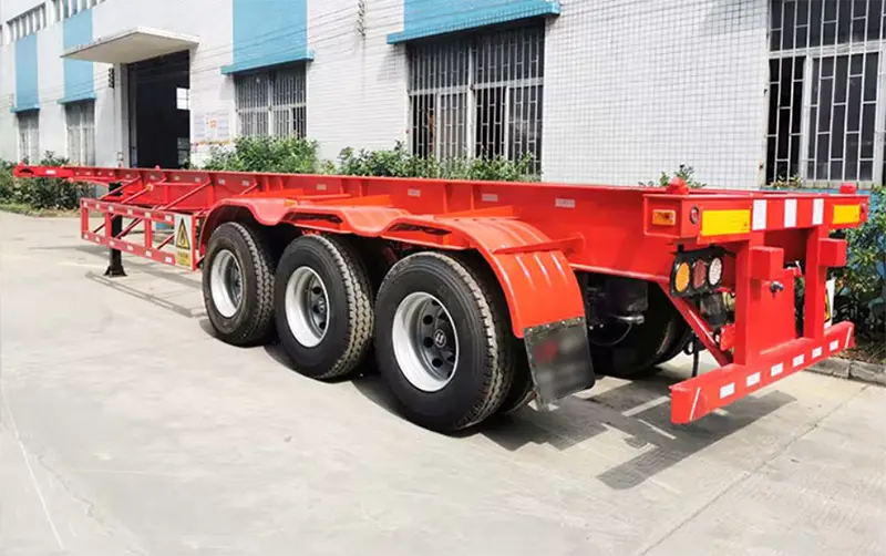 20 Shipping Container Trailer - container trailer - sinotruk trailer