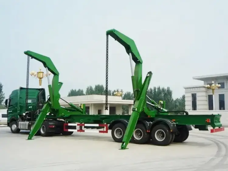 Container Lifting Trailer - container trailer