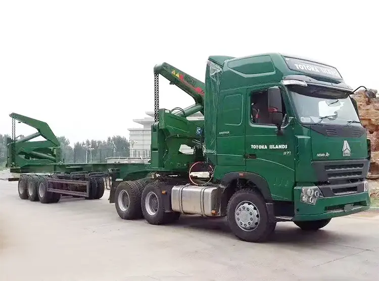 Container Lifting Trailer - container trailer