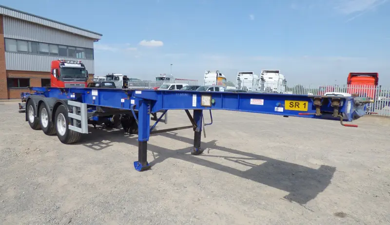 Container Trailer Chassis - Container trailer - sinotruk trailer