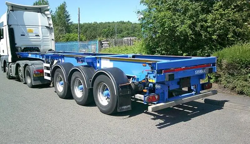 Container Trailer Chassis - Container trailer - sinotruk trailer