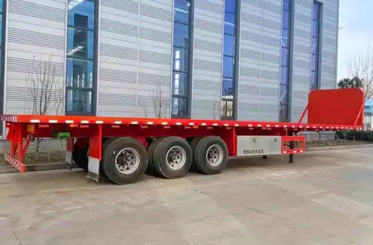 Container Truck Trailer - container trailer - sinotruk trailer