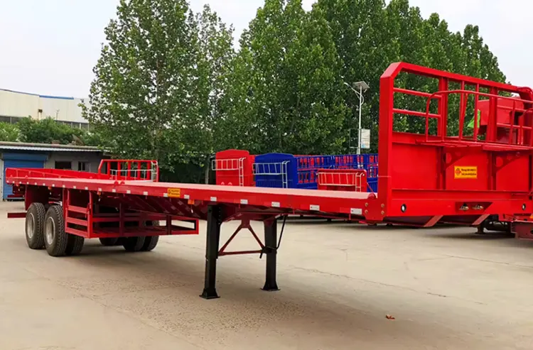 Container Truck Trailer - container trailer - sinotruk trailer